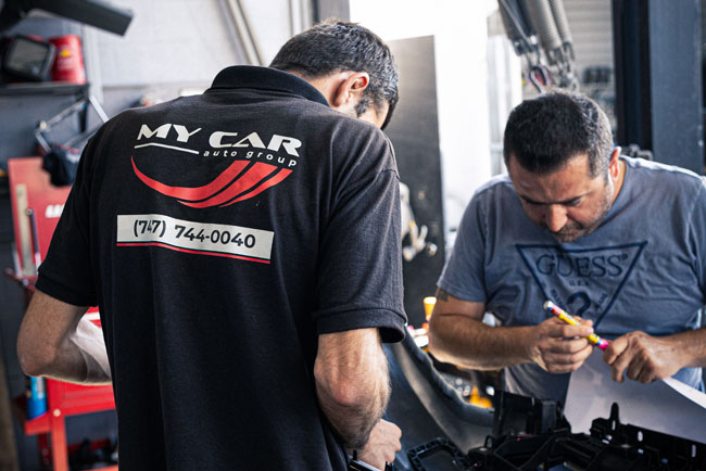 Body shop in Glendale - My Car Collision Center