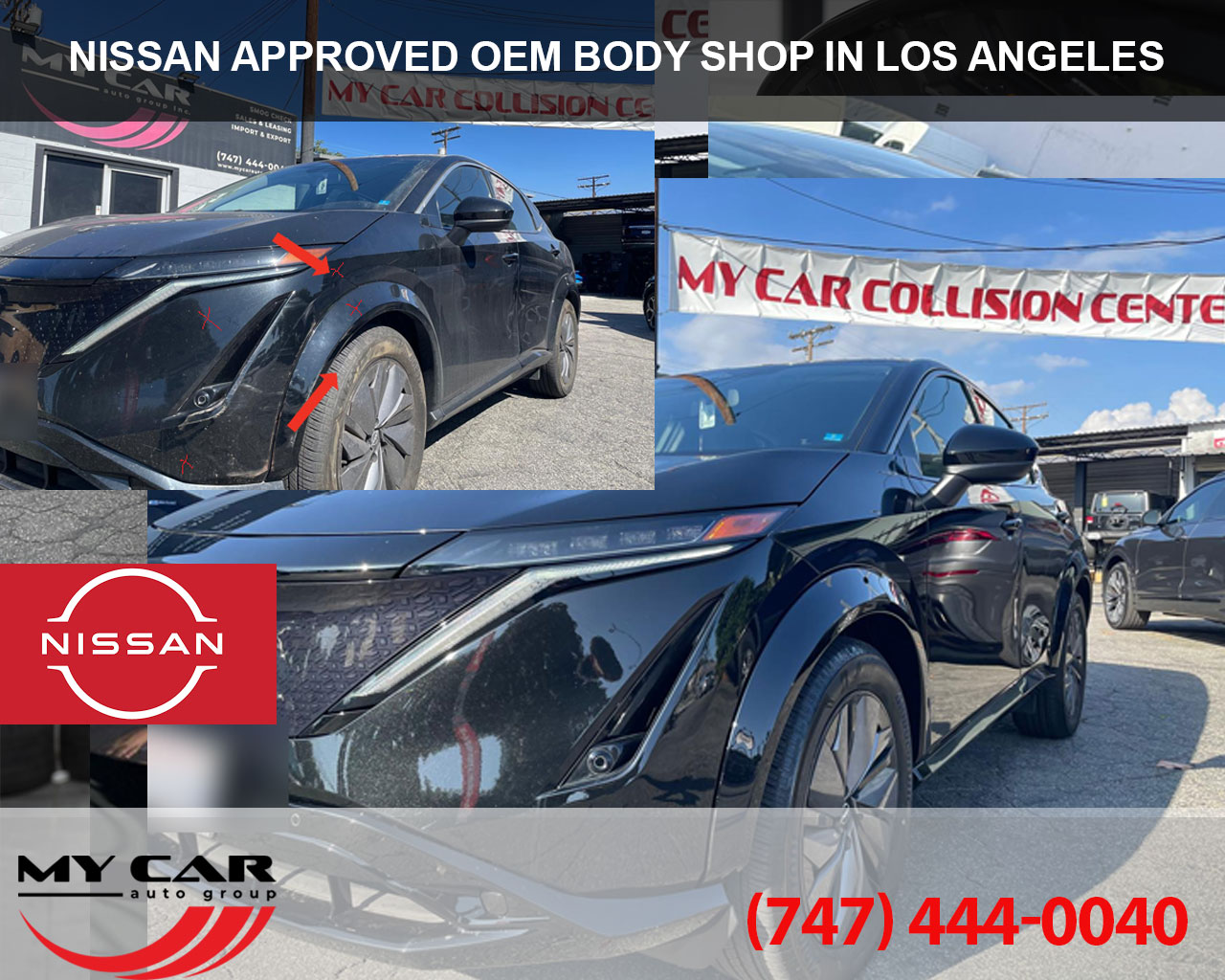 Nissan Approved OEM Body Shop in Los Angeles