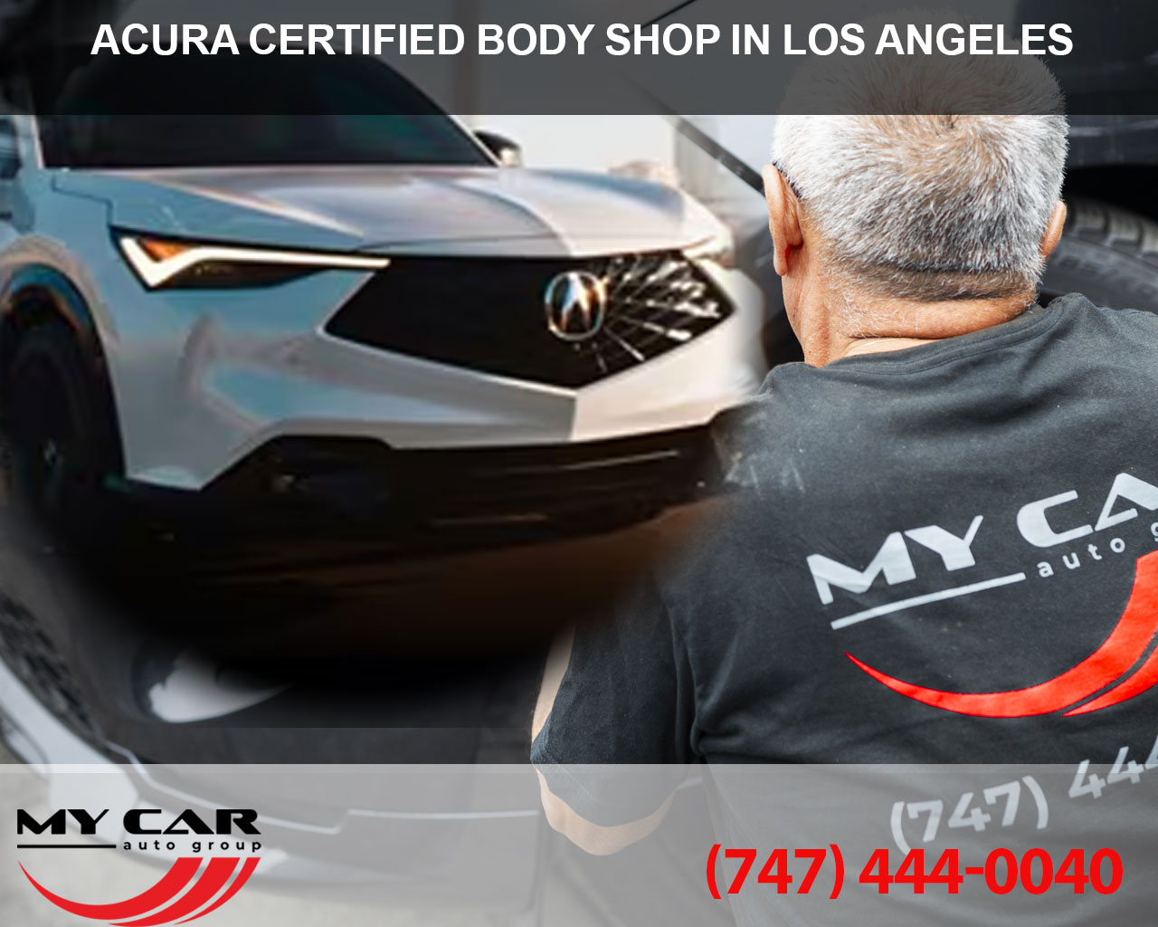 Acura Certified Body Shop in Los Angeles